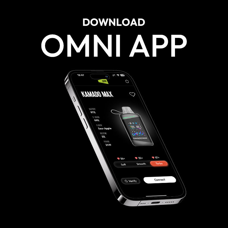 Download and install the OMNI Smart Vape App Tutorial